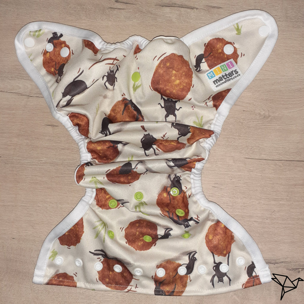 Printed OSFM PUL Cover – Oh Poop! - Origami Eco